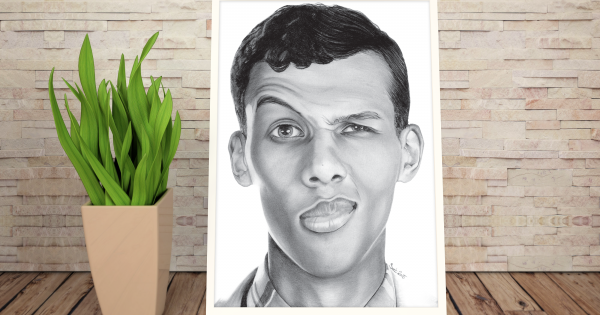 Il dessine le chanteur STROMAE et se filme en Time lapse - CD-MENTIEL ...