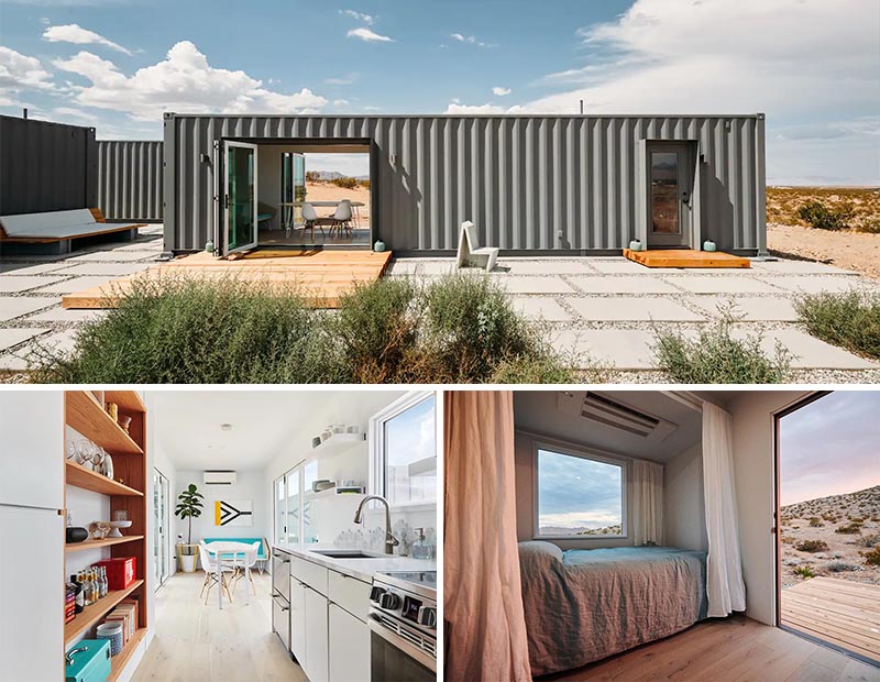 Une maison avec 3 conteneurs en californie - CD-MENTIEL MAGAZINE